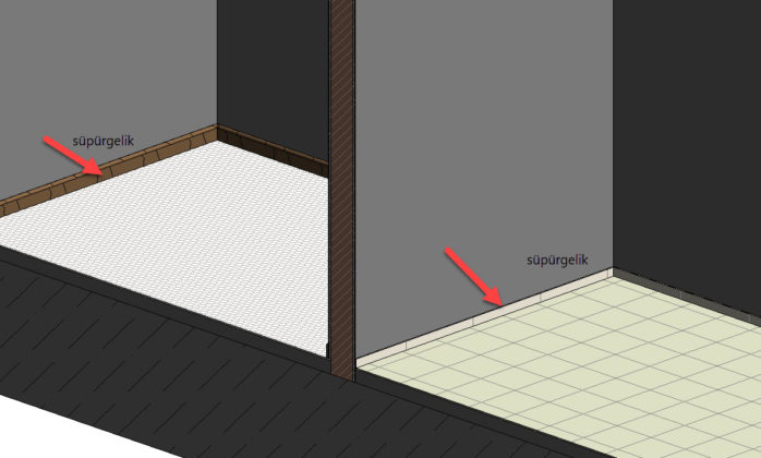 Revit Süpürgelik (Skirting-Wall Sweep) Ekleme | BiMteknoloji