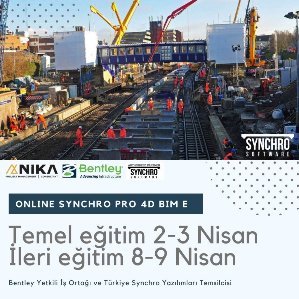 Online Synchro Pro 4D & 5D BIM Eğitimi | BiMteknoloji