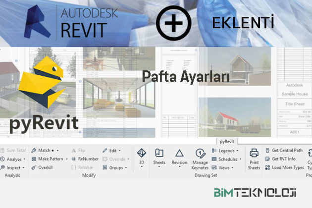Revit : pyRevit Pafta Özellikleri | BiMteknoloji