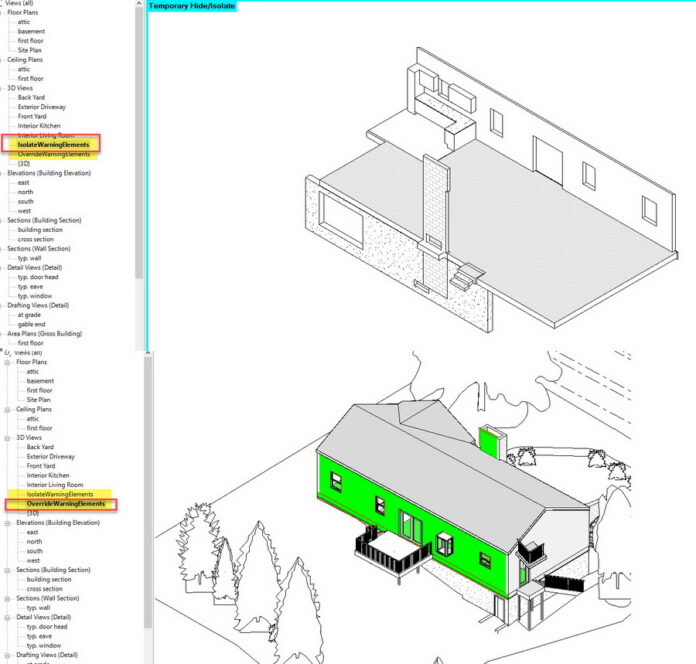 Revit Eklentisi: Isolate Warnings | BiMteknoloji