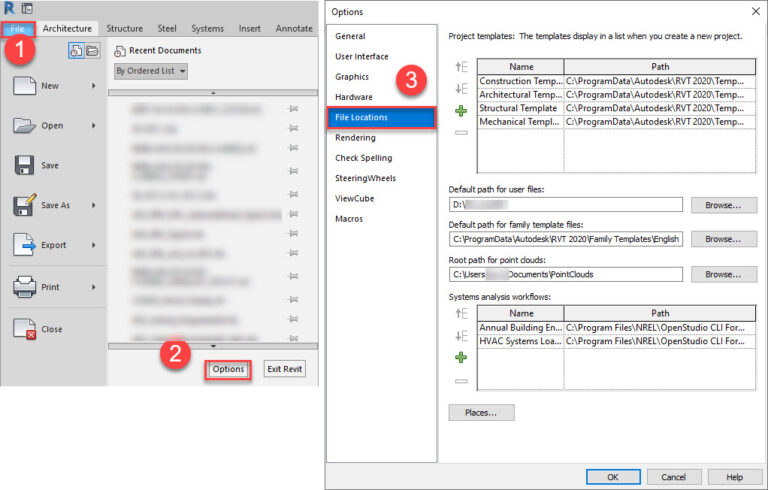 Revit Family Dosya Konumları | BiMteknoloji